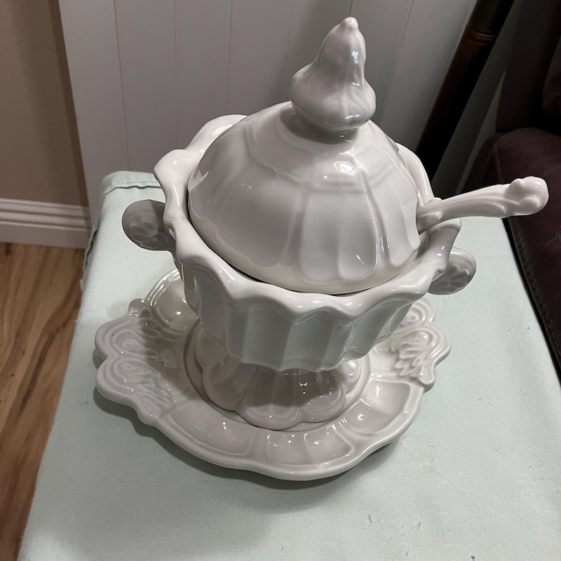 Soup Tureen With Platter - Etsy