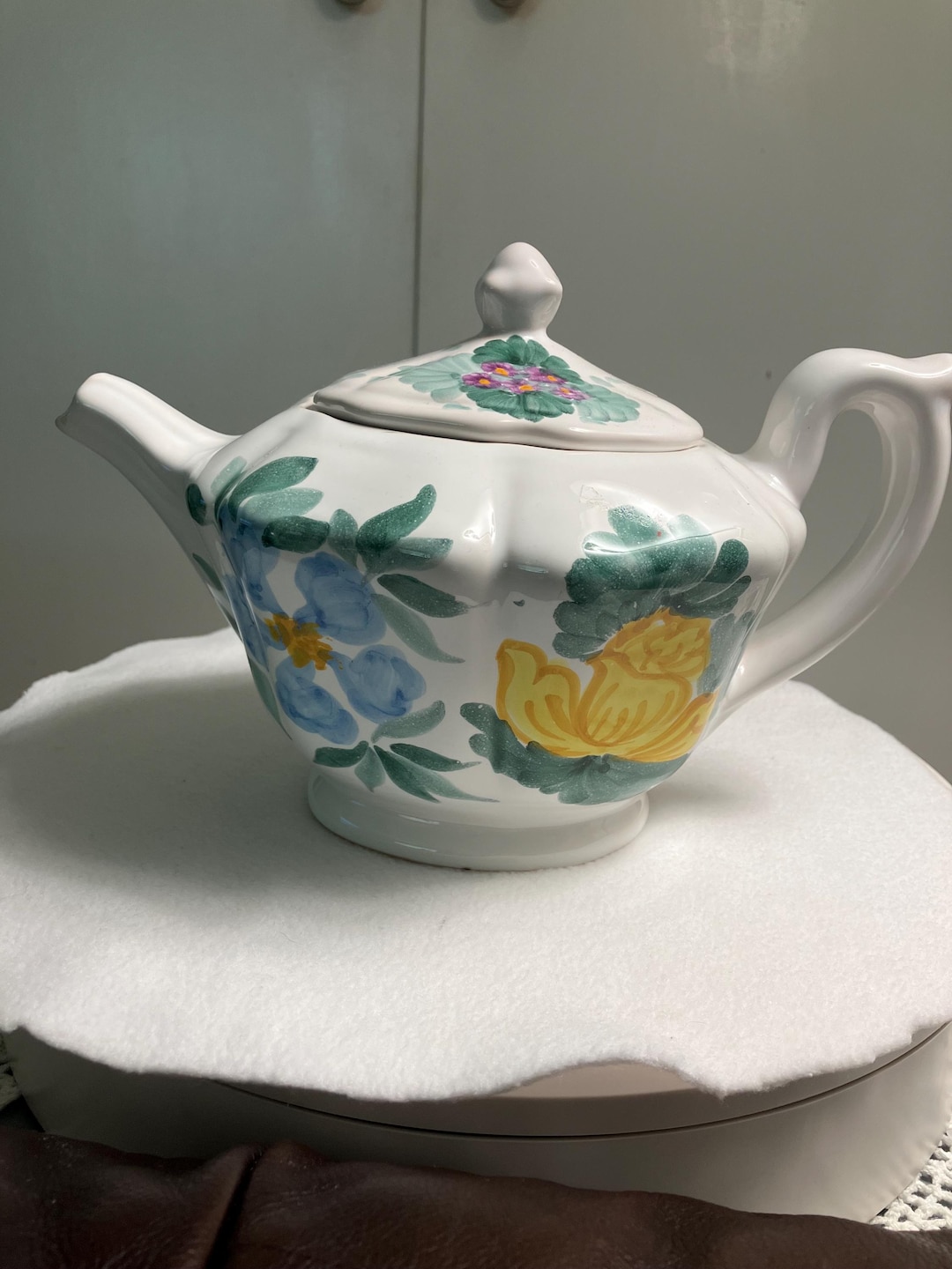 Vintage Fortebraccio Ceramiche Hand Painted Teapot Made in Italy - Etsy
