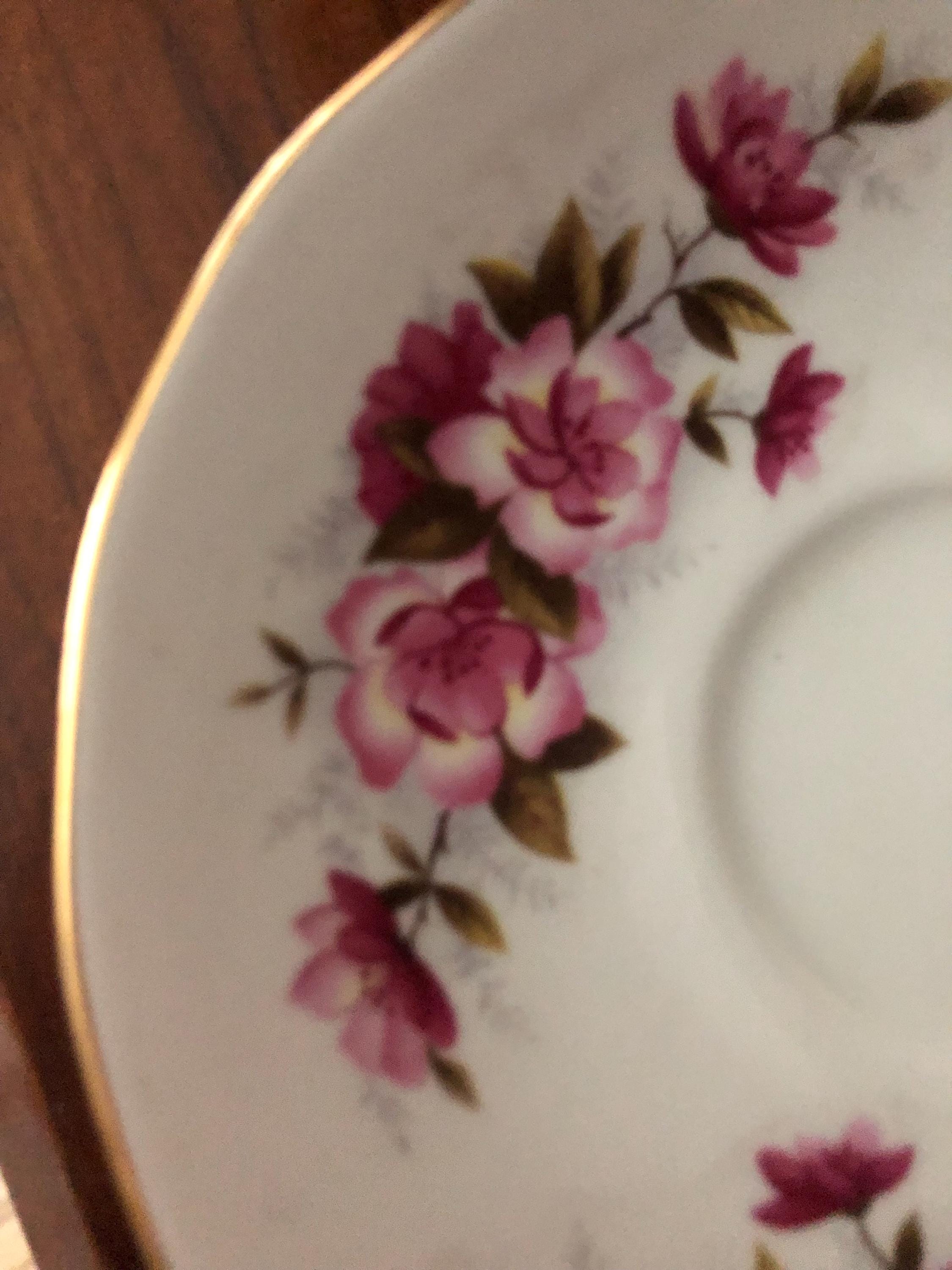 Vintage Queen Anne China Cup and Saucer Made in England - Etsy