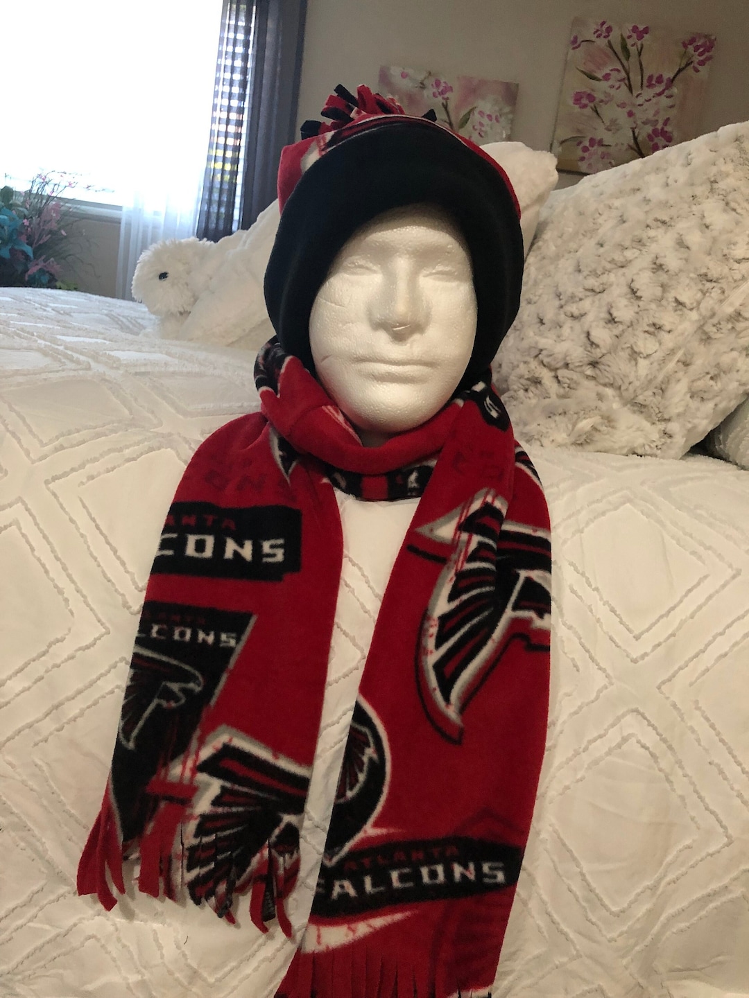 ATLANTA Football Team Warm Neck Scarf - Etsy