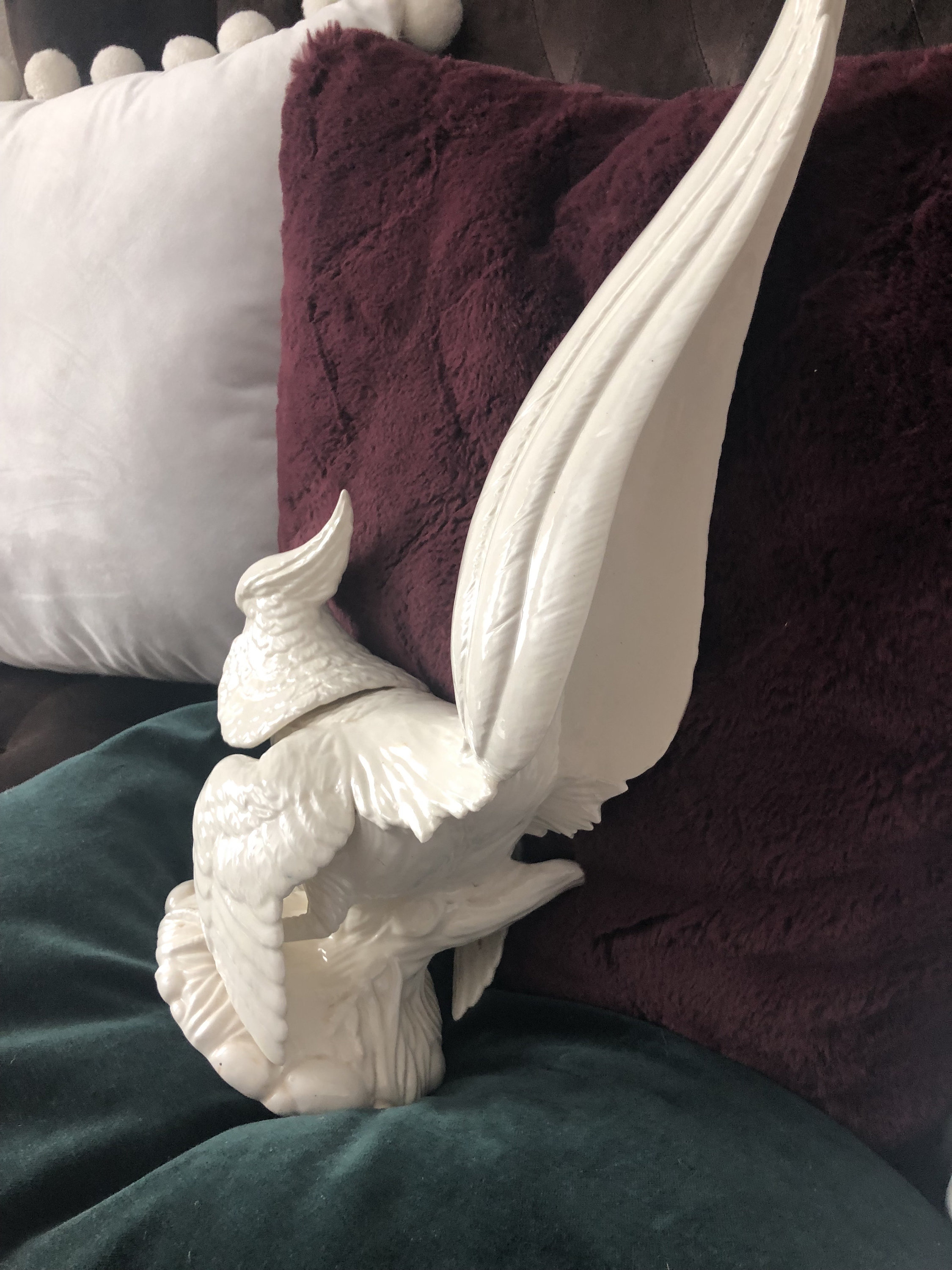 Antique Porcelain Pheasant by Ball Brothers Art Ware - Etsy