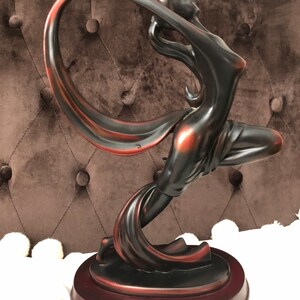 Greco Art Deco Figurine. Lady With Ribbon Dancing - Etsy