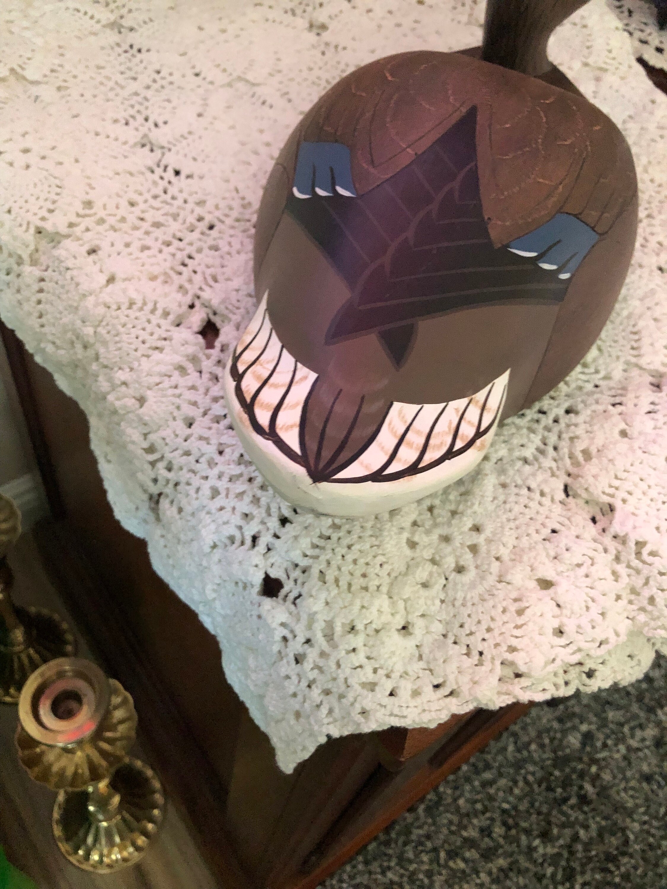 Vintage Ethan Allen Hand Painted Mallard Wooden Duck Signed by Artist ...