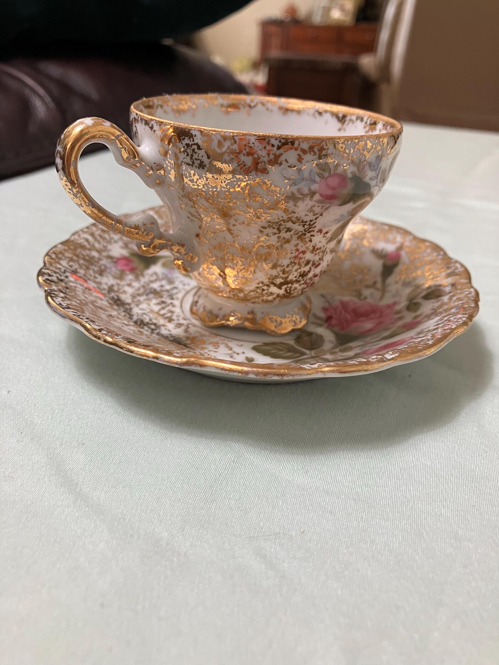 Vintage Betson Demitasse Bone China Hand Painted Cup and Saucer - Etsy