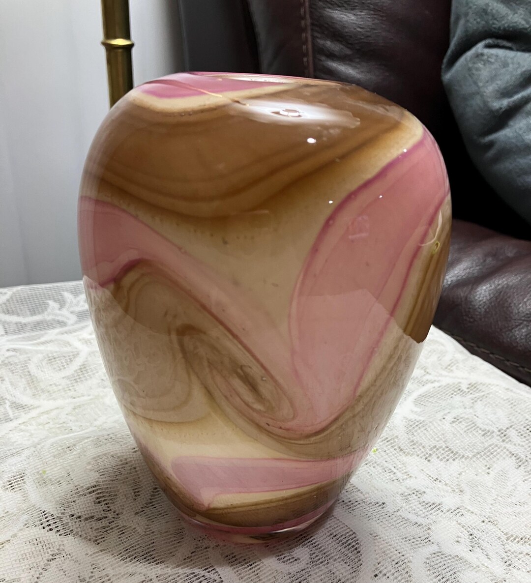 Vintage Small Tozai Home Hand Made Vase - Etsy
