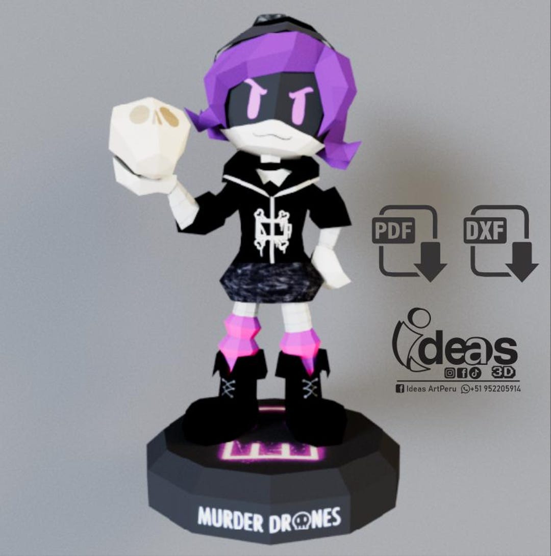 UZZI MURDER DRONES With Texture - Etsy