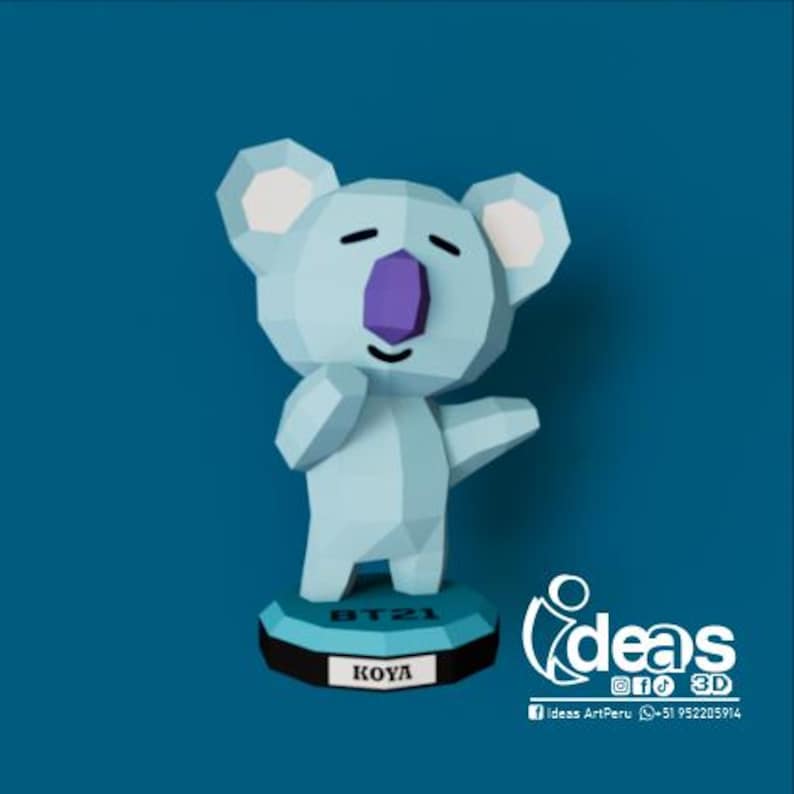 KOYA BT21 With Texture - Etsy