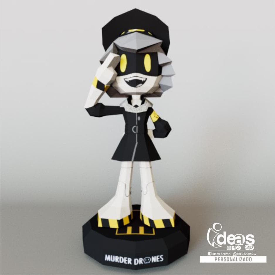 N MURDER DRONES With Texture - Etsy