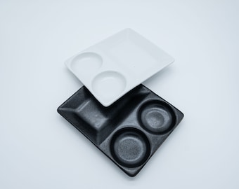 Korean Traditional Baekja Dessert Plate: Octagon High Leg Plates(round ...