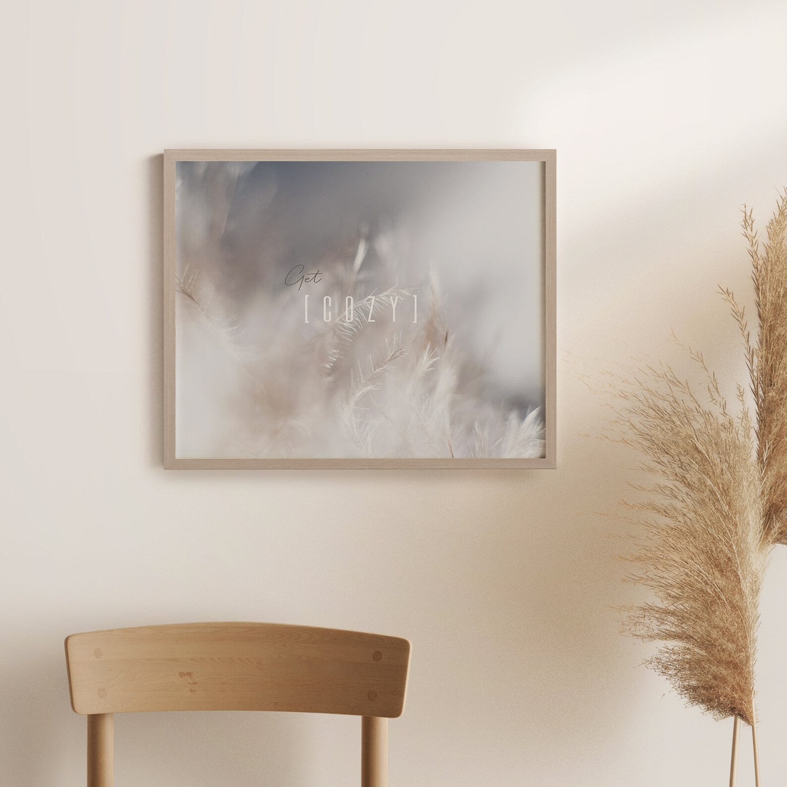 PRINTABLE Wall art Get Cozy Poster Bedroom Print art Guest | Etsy