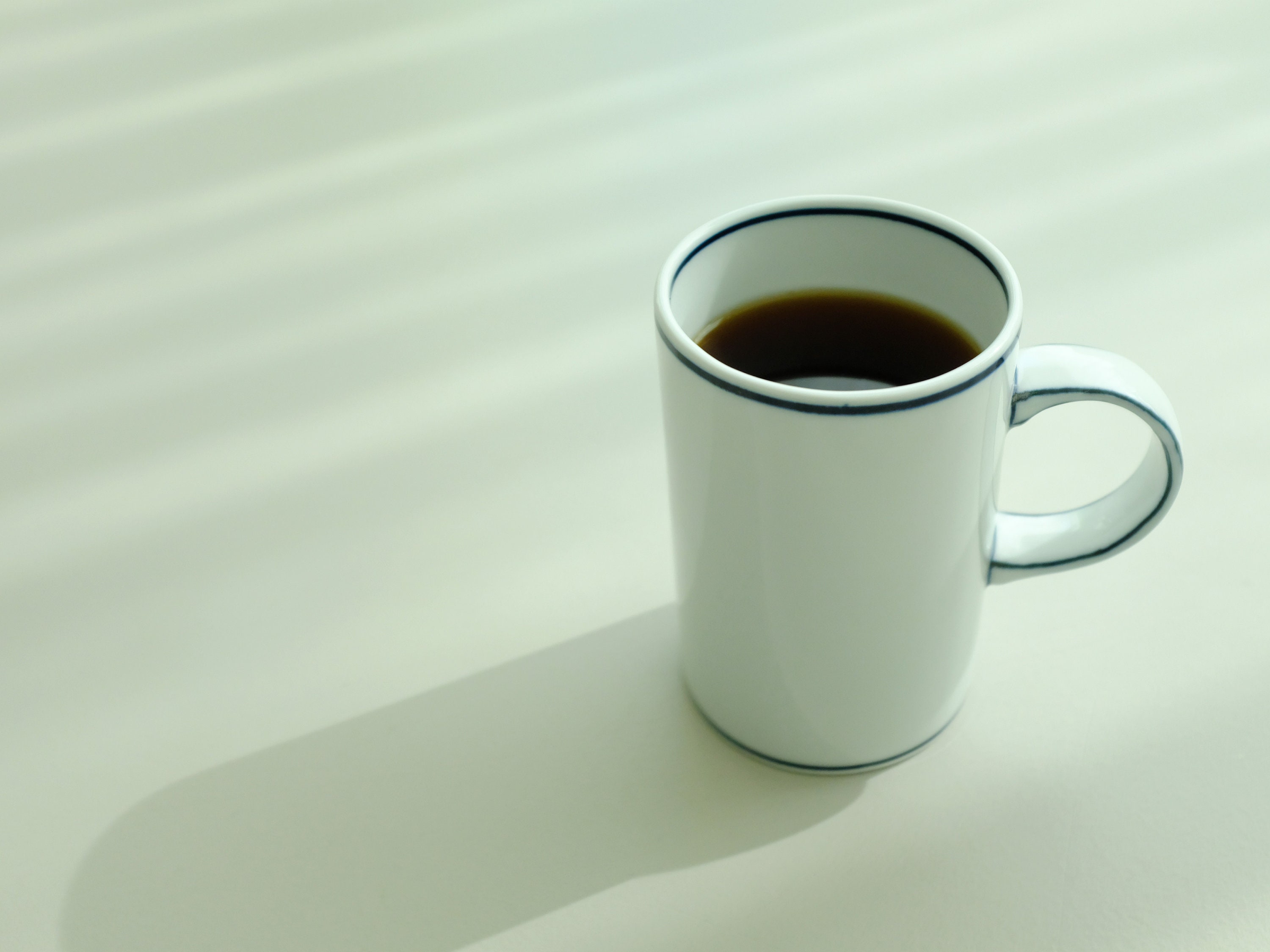 Blue and White Handmade Ceramic Round Mug: Large Size Mug - Etsy