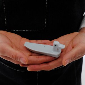 Set of Two Handmade Ceramic Duck Spoon & Chopstick Rest: Celadon Spoon ...