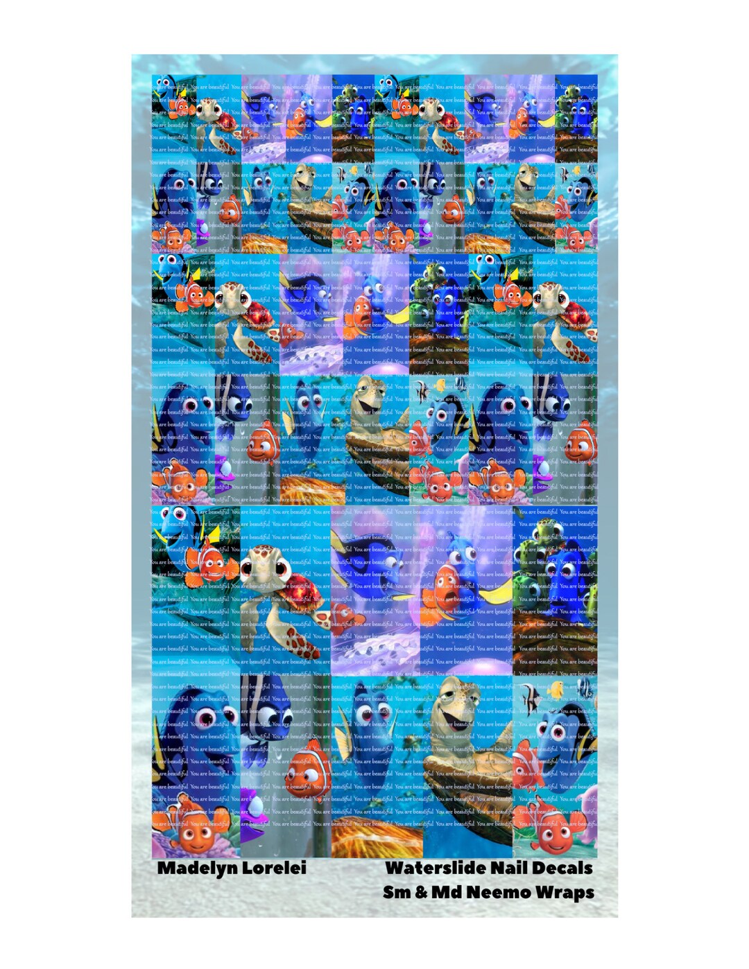 Neemo Wraps Waterslide Nail Decals - Etsy