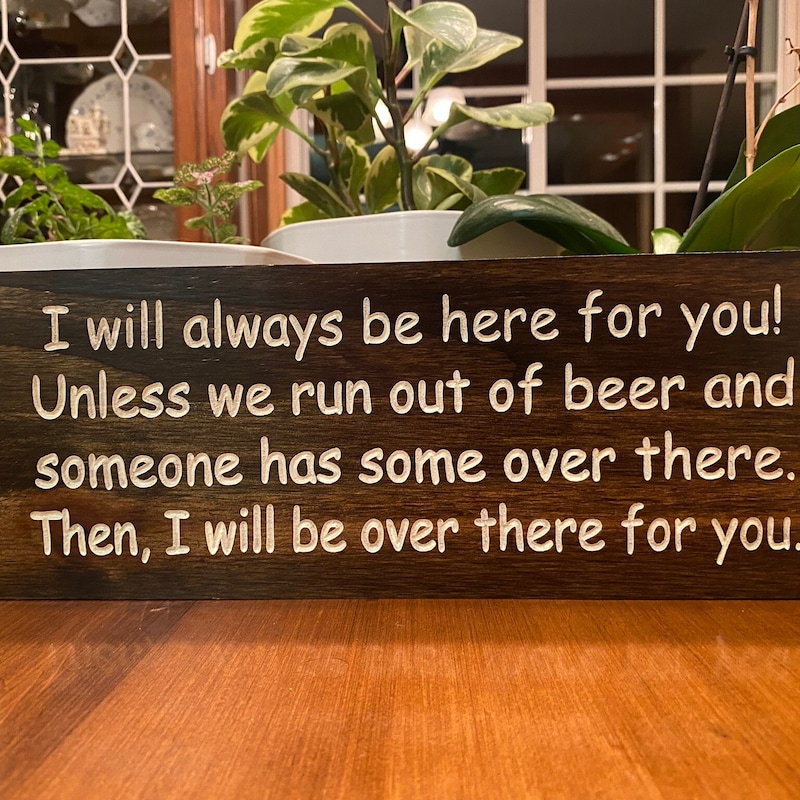 Humorous Wood Sign - Etsy