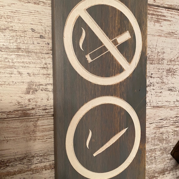 Funny Smoking Sign - Etsy