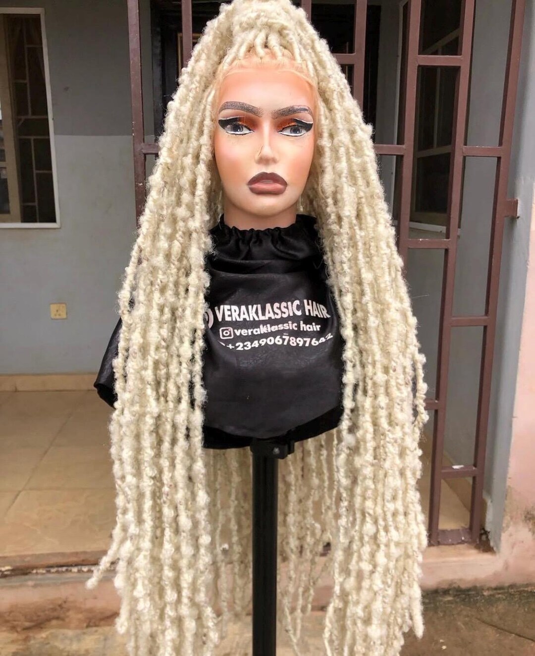 Butterfly Locs,locs Wig,beautiful Locs,frontal Lace,human Hair,ghana ...