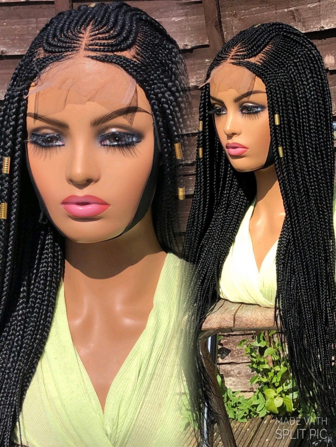 Box Braid Wig With a Loose Strong Tip, Box Braiding, - Etsy