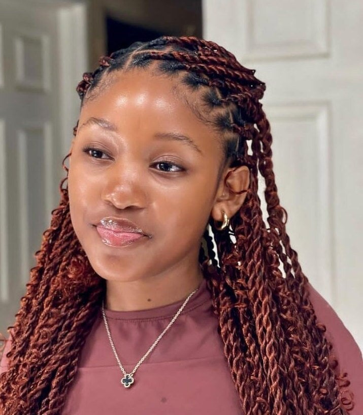 Braids Knotted Braids Kokobilo Rapped Braids Braided Wig Wigs - Etsy