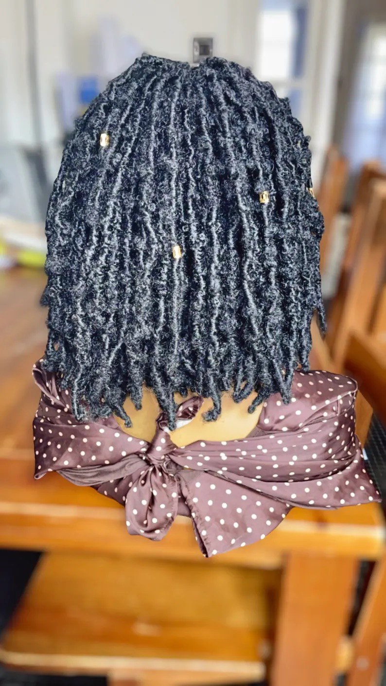 Butterfly Locs Messy Locs Texture Locs Wigs for Black Women Natural ...