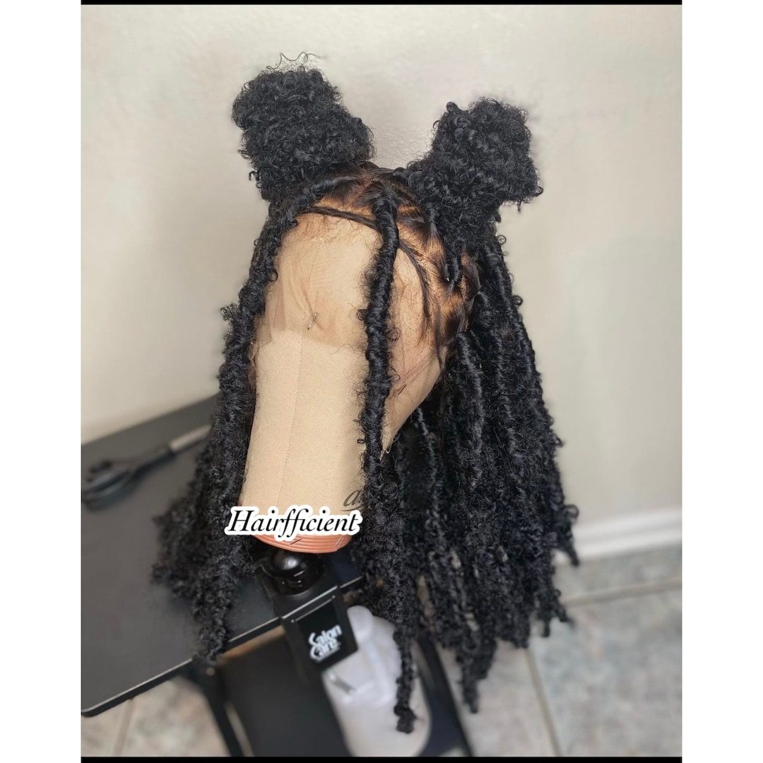 Butterfly Locs Messy Locs Texture Locs Wigs for Black Women Natural ...