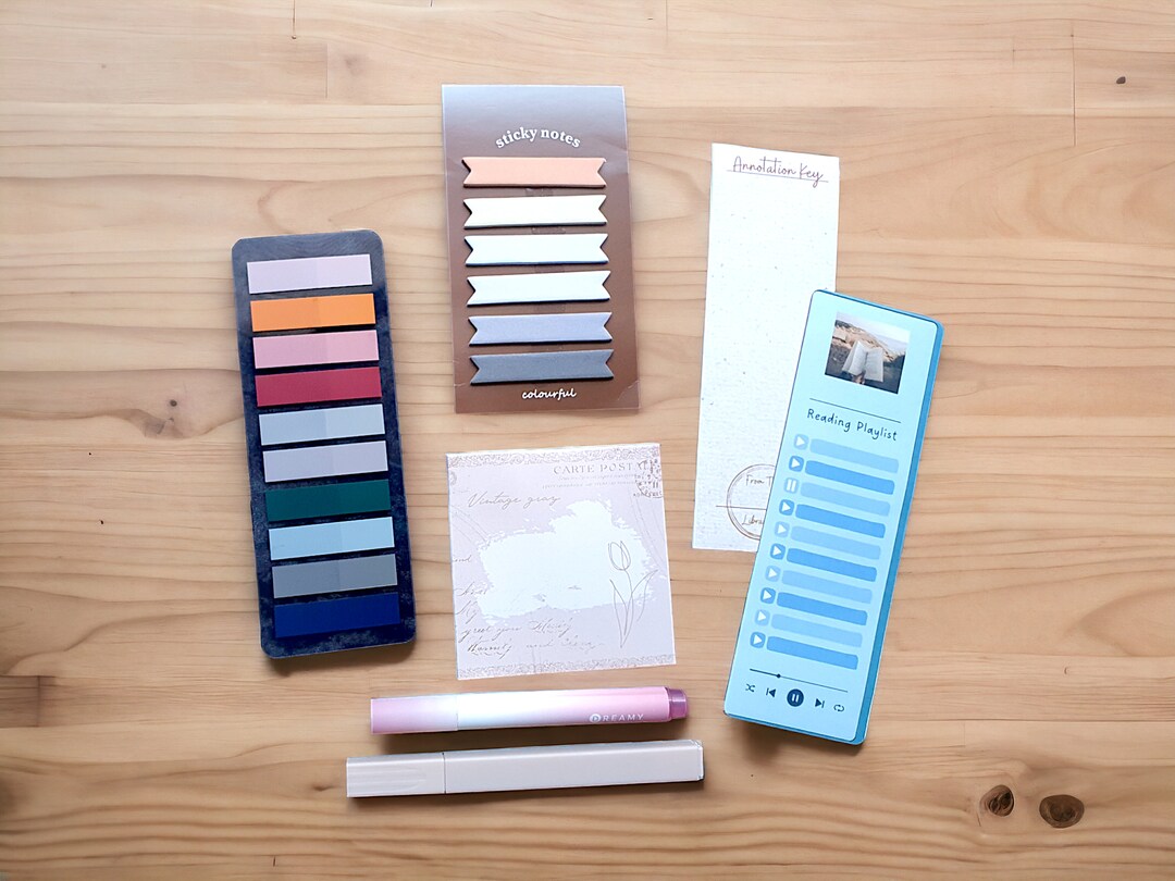 Book Annotation Kit the Classics Booktok Reading Stationery - Etsy