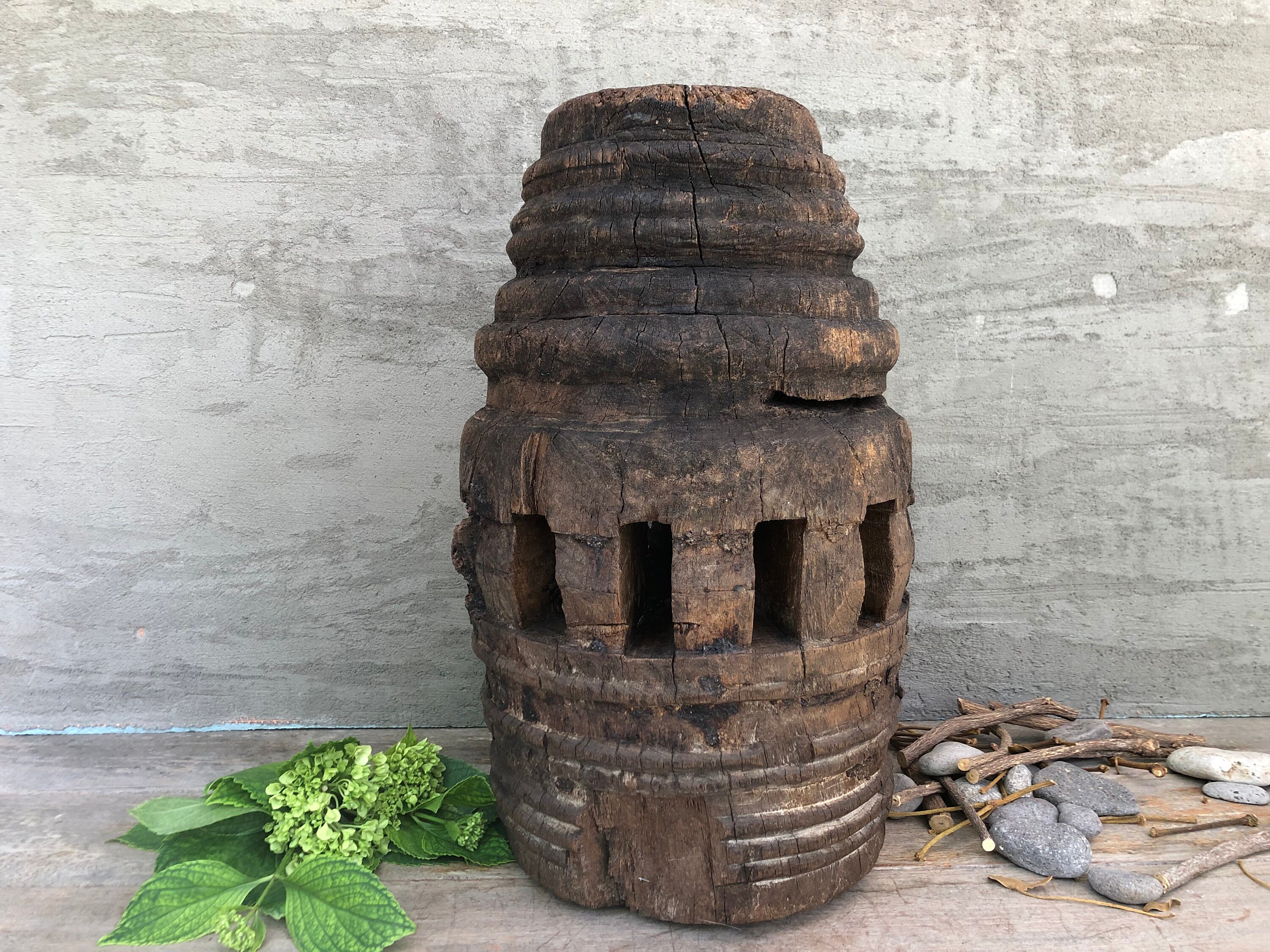 Antique Wooden Wheel Hub Primitive Wagon Wheel Hub Vintage - Etsy