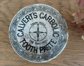 Antique Toothpaste Pot - Etsy