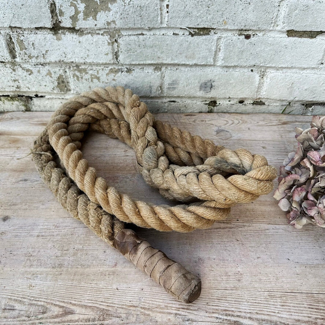 Vintage School Gymnasium Rope, Vintage Decor - Etsy
