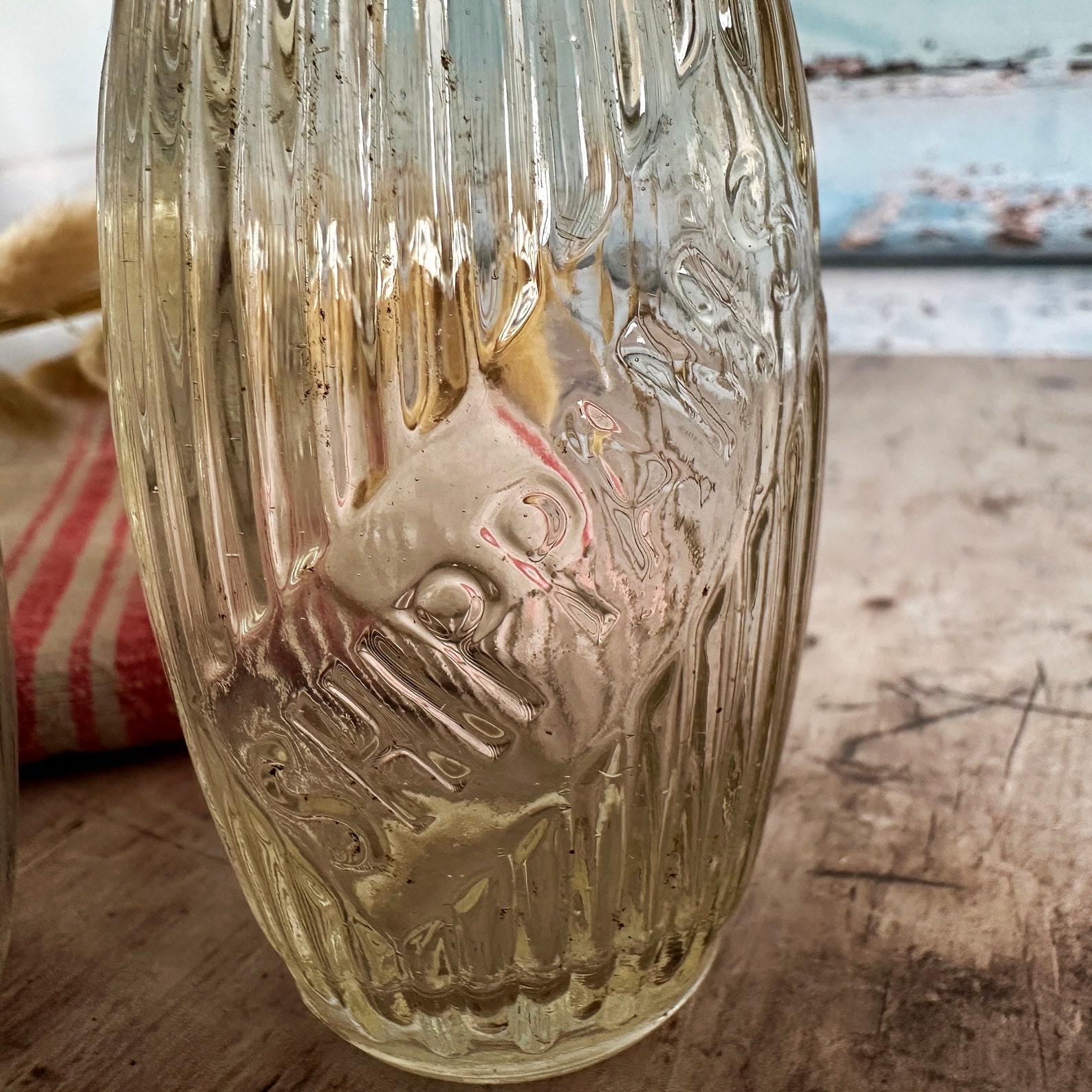 Pair of Vintage Glass Shippams Jars, Vintage Home, Collectibles - Etsy