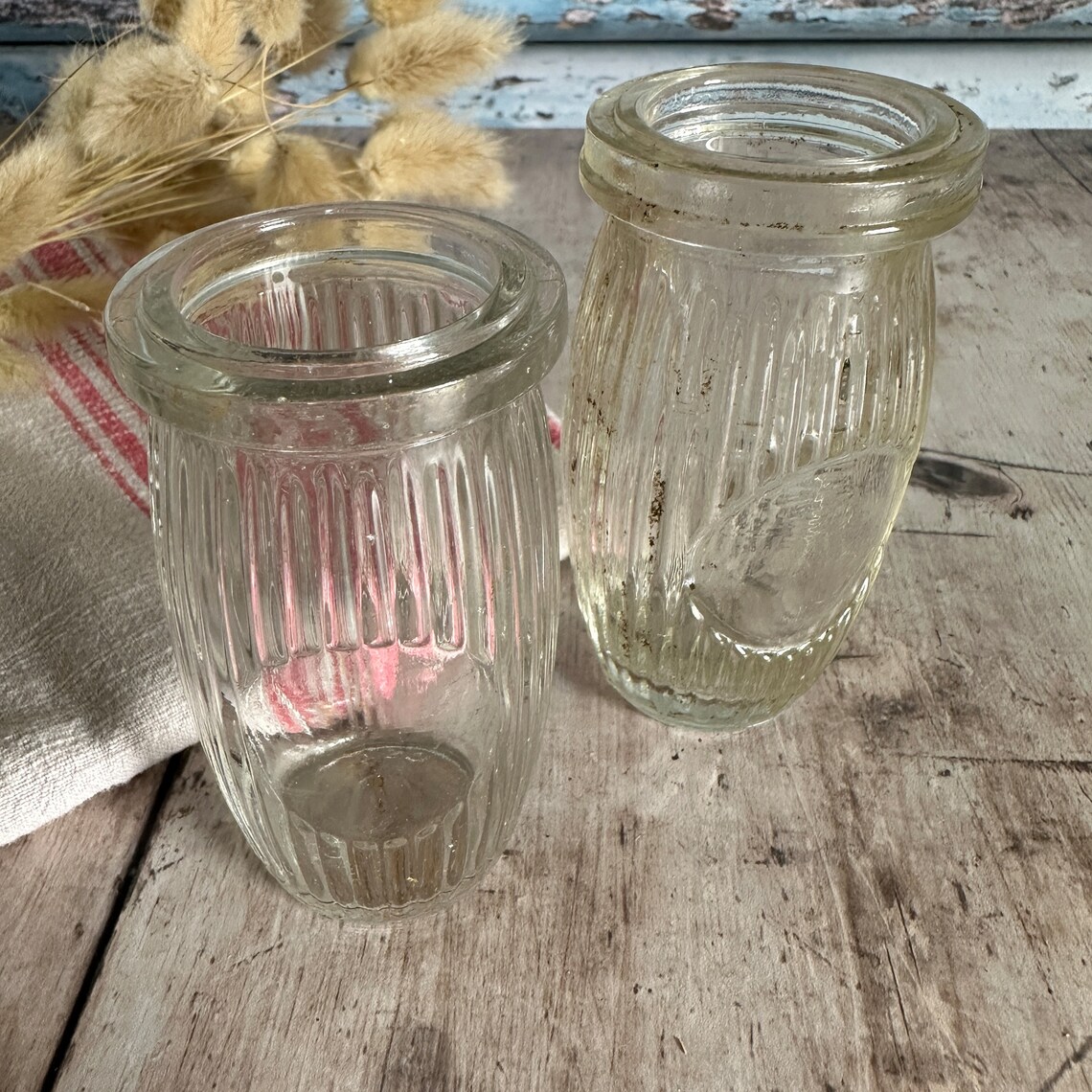 Pair of Vintage Glass Shippams Jars, Vintage Home, Collectibles - Etsy
