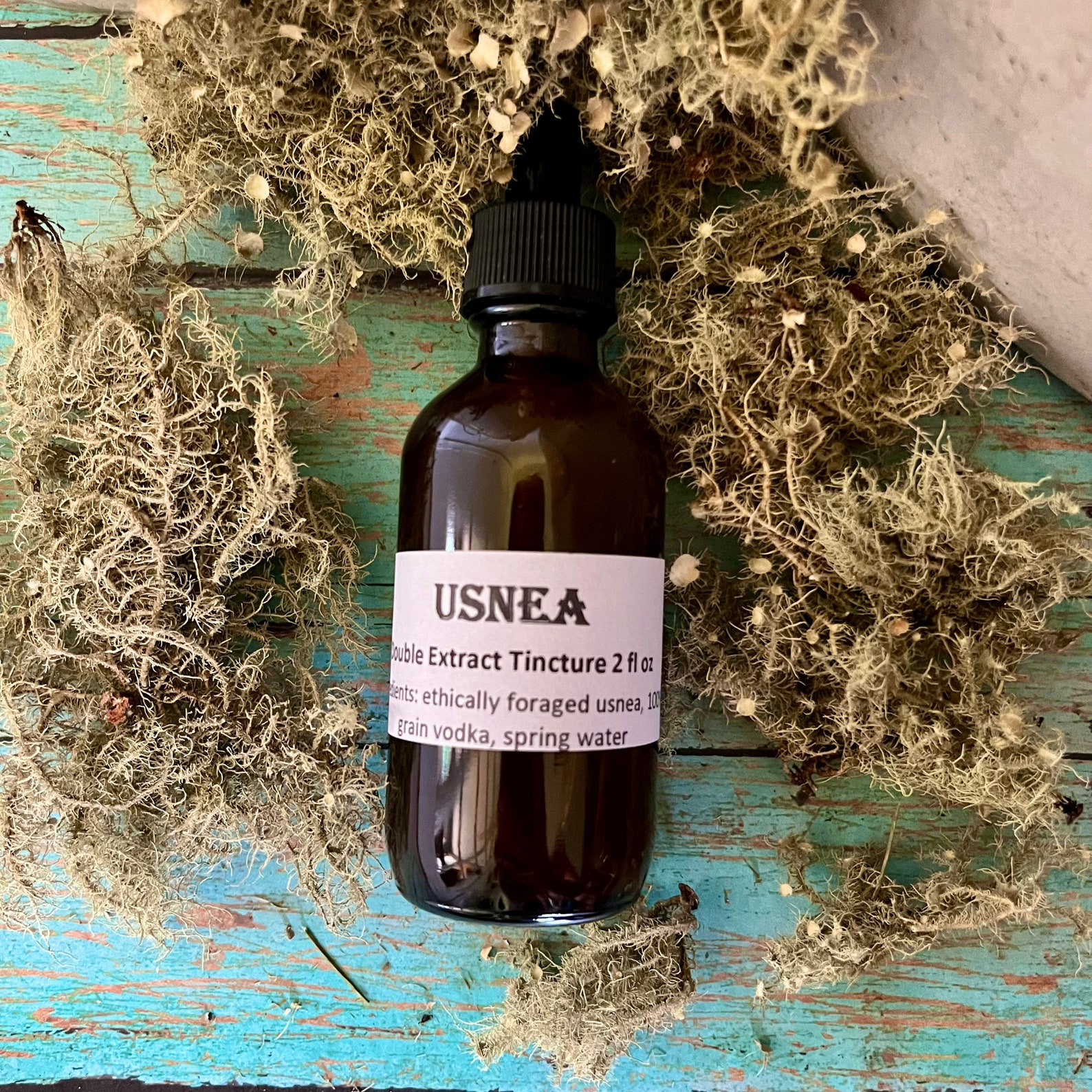 Usnea Double Extract Tincture | Old Man’s Beard Tincture | Usnea Lichen ...