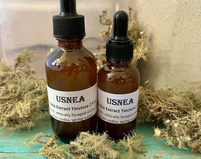 Usnea Double Extract Tincture | Old Man’s Beard Tincture | Usnea Lichen ...