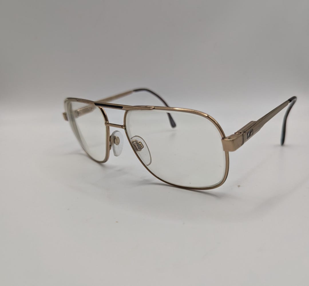 Vintage Gold Rim Aviator Safilo Elasta Eyeglasses 3022P Size 58 - 16 - Etsy