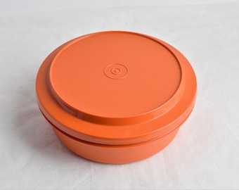 Orange Tupperware Container - Etsy