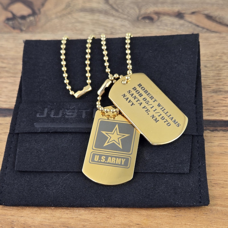 Army Necklace - Etsy