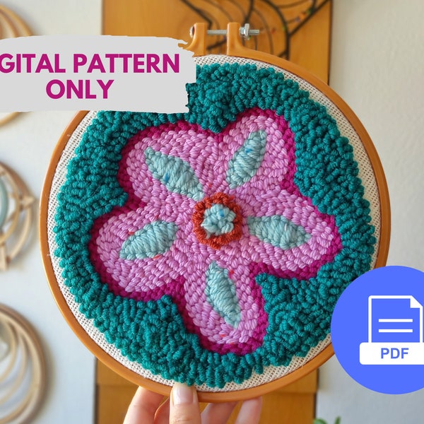 Punch Needle Pattern - Etsy