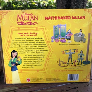Disneys Mulan Matchmaker Set - Etsy