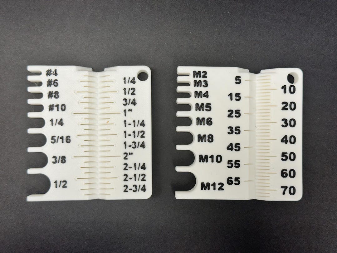 Imperial/sae and Metric Screw Sorting 2 Piece Kit - Etsy