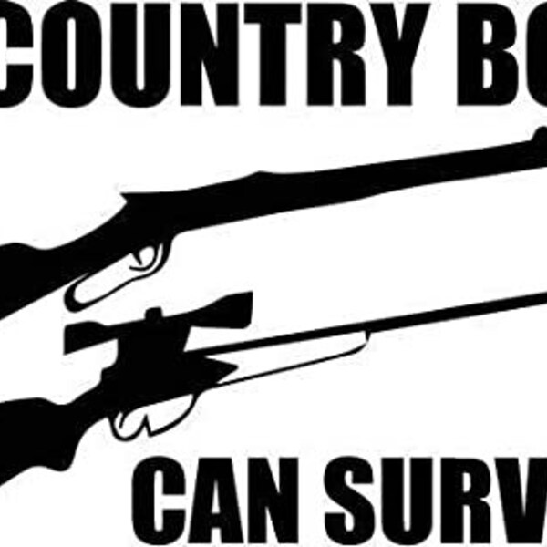 Country Boy Decals - Etsy