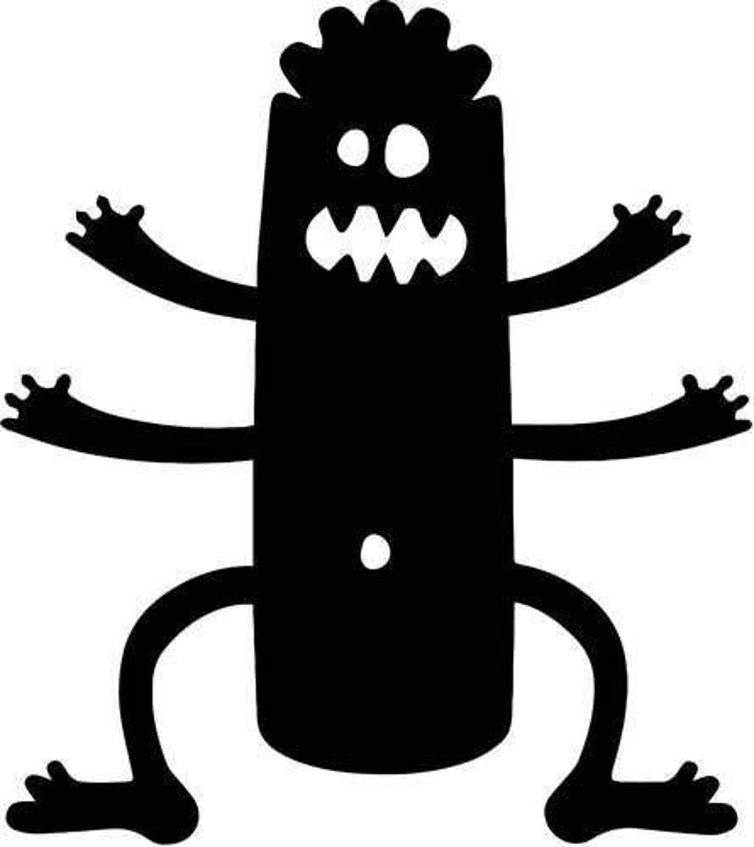 Six Legs Monster Boy Vinyl Decal Sticker Bumper Car Truck - Etsy