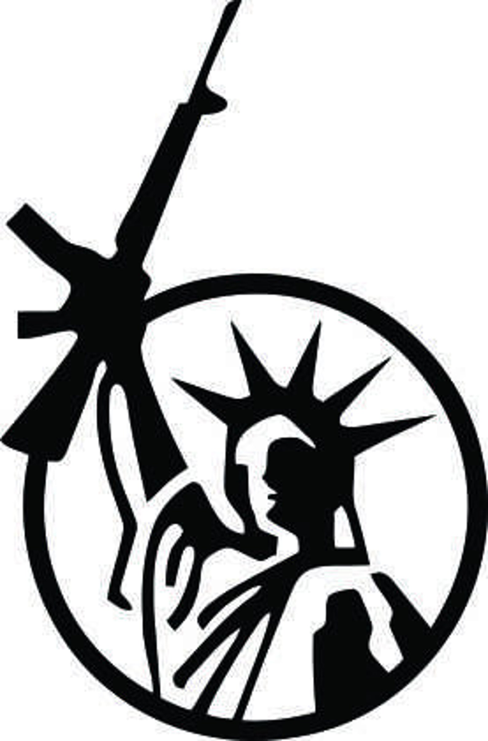 Guns_lady_liberty_rifle Die Cut Vinyl Decal Sticker for Car - Etsy