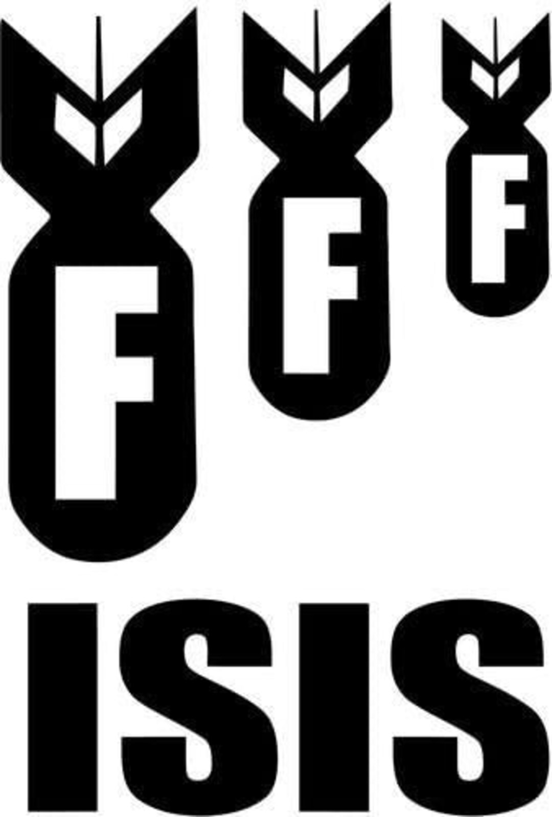 Bomb Isis Vinyl Decal Sticker Bumper Car Truck Window - Etsy