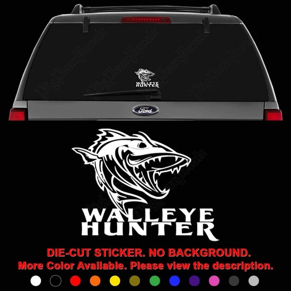 Walleye Window Decals - Etsy