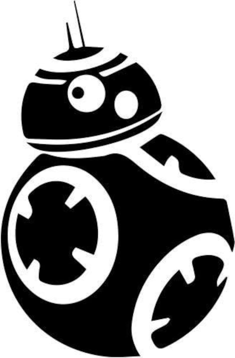 BB8 Droid Vinyl Decal Sticker Bumper Car Truck Window - Etsy