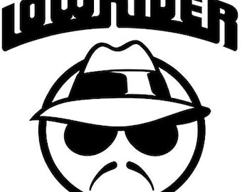 Lady Lowrider Vinyl Decal - Etsy