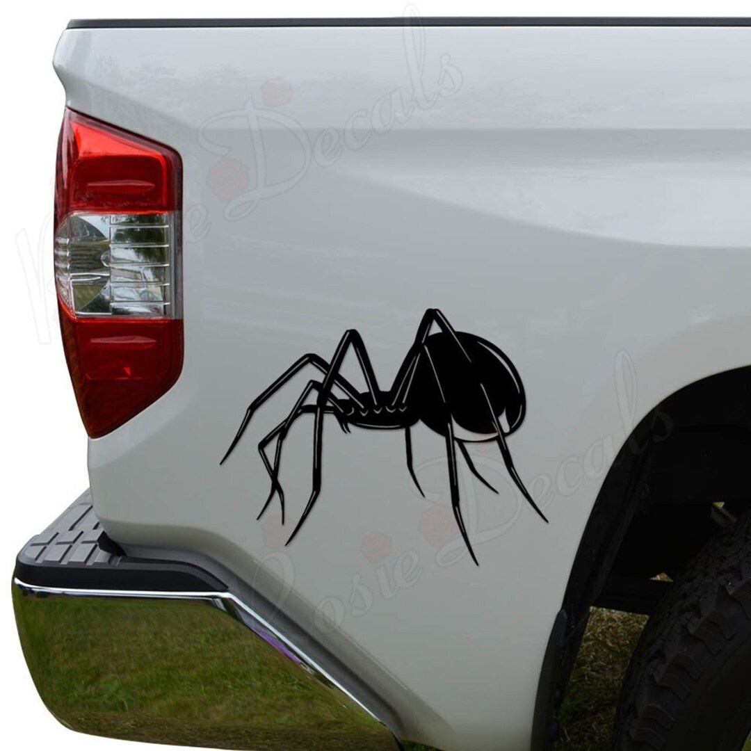 Black Widow Spider Poison Die Cut Vinyl Decal Sticker for Car Truck ...