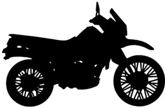 Kawasaki KLR 650 Motorcycle Vinyl Decal Sticker | Etsy