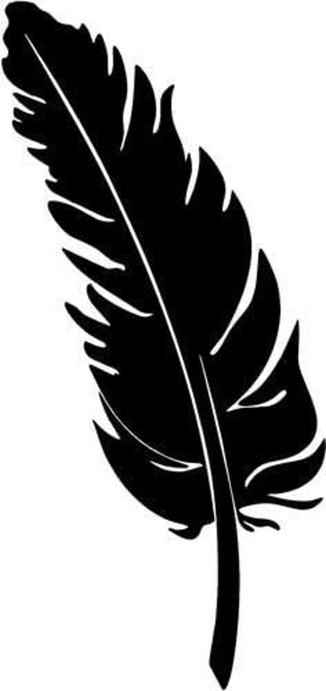 Native American Feather Bird Vinyl Decal Sticker Bumper Car Truck ...