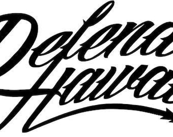 Hawaii Shaka Hand Vinyl Decal Sticker Bumper Car Truck Window - Etsy