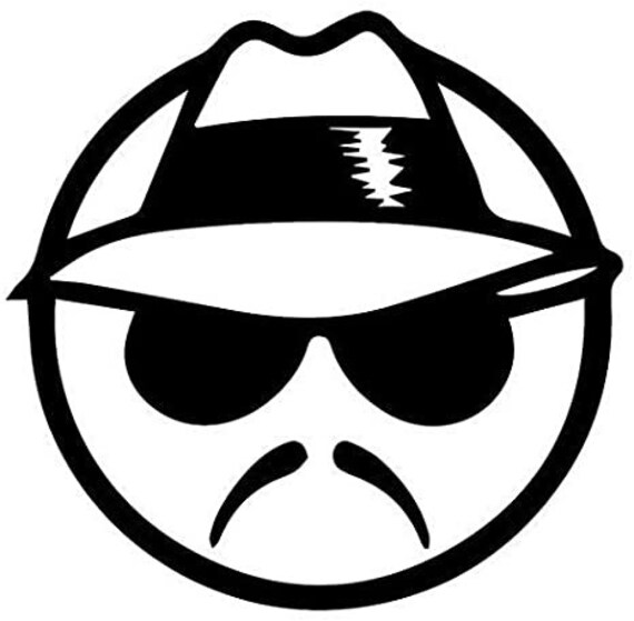 Made in USA Lowrider Guy Face Sticker Graphic Auto - Etsy